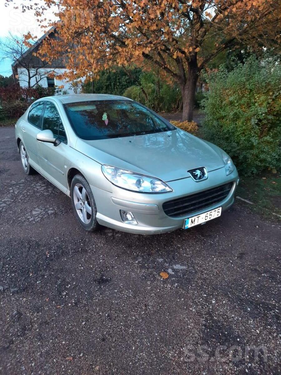 Grey Peugeot 407 2010 in Saldus, with an engine capacity of 1.60 L and mileage of 480 thousand km for 1280 €, photo 3 on AUTOMOTO.COM.LV
