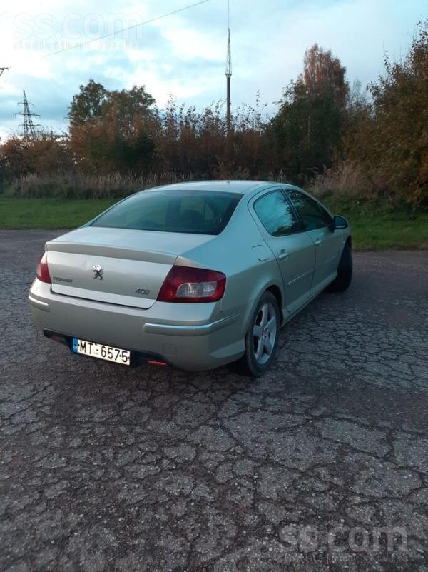 Pelēks Peugeot 407 2010 Saldus, ar dzinēja tilpumu 1.60 L un nobraukumu 480 tūkst. km par 1280 €, foto 5 vietnē AUTOMOTO.COM.LV