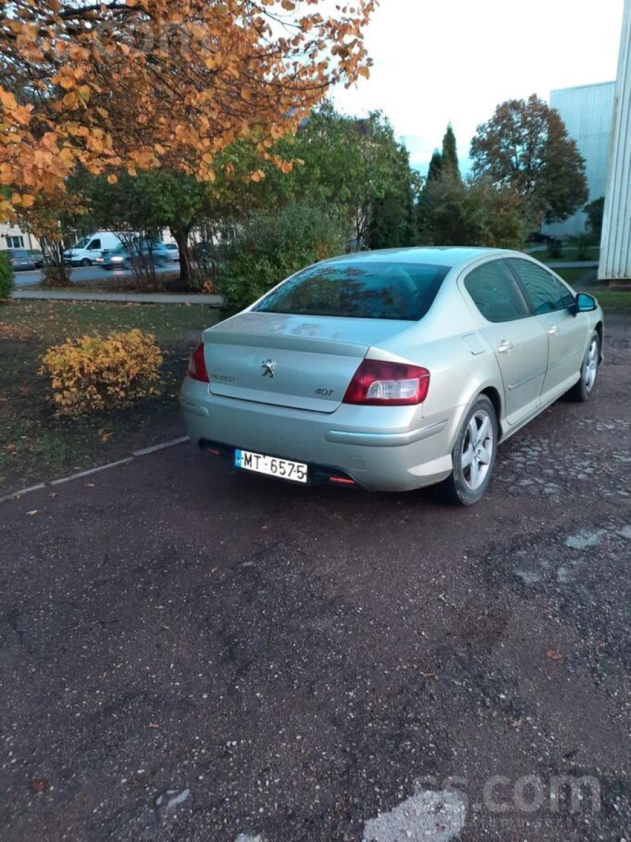 Grey Peugeot 407 2010 in Saldus, with an engine capacity of 1.60 L and mileage of 480 thousand km for 1280 €, photo 6 on AUTOMOTO.COM.LV