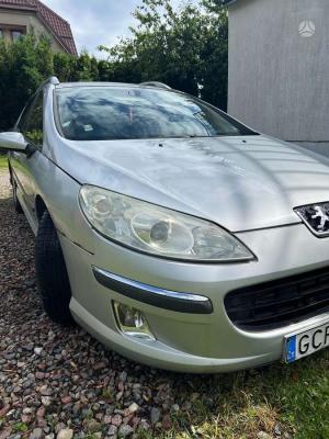 Grey Peugeot 407 2004 in Vilnius, with an engine capacity of 2.00 L and mileage of 300 thousand km for 900 €, photo 3 on AUTOMOTO.COM.LV