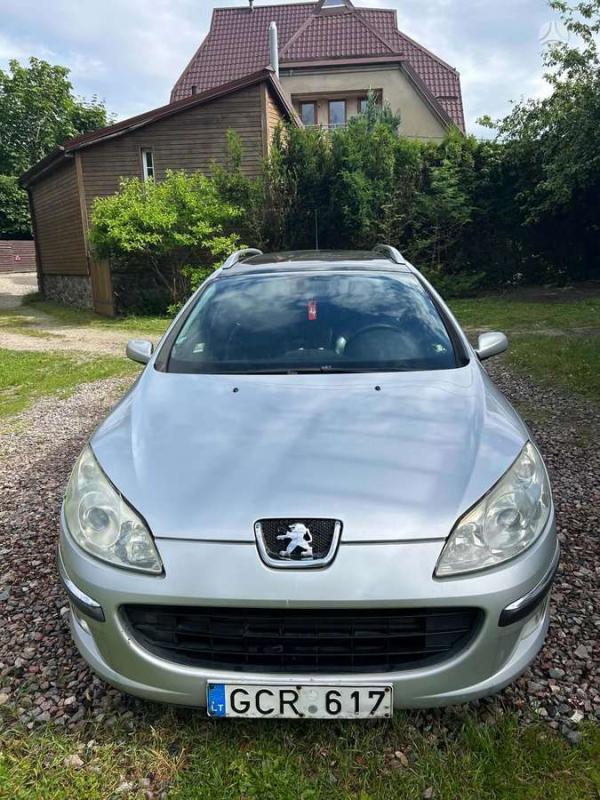 Pelēks Peugeot 407 2004 Viļņa, ar dzinēja tilpumu 2.00 L un nobraukumu 300 tūkst. km par 900 €, foto 7 vietnē AUTOMOTO.COM.LV