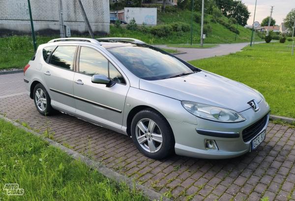 Pelēks Peugeot 407 2004 Alīta, ar dzinēja tilpumu 2.00 L un nobraukumu 300 tūkst. km par 1150 €, foto 3 vietnē AUTOMOTO.COM.LV