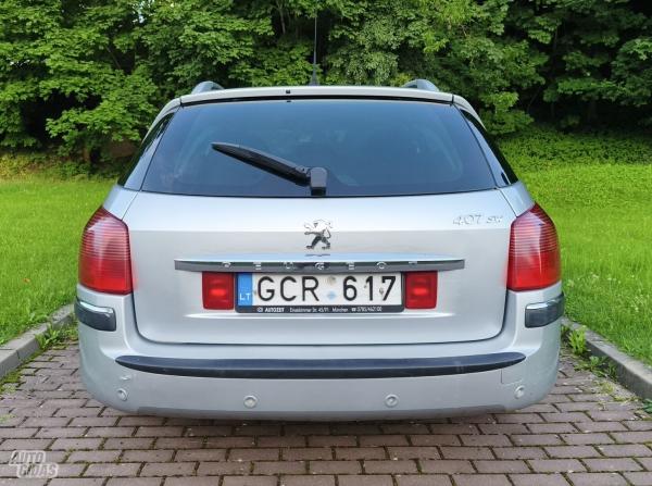 Pelēks Peugeot 407 2004 Alīta, ar dzinēja tilpumu 2.00 L un nobraukumu 300 tūkst. km par 1150 €, foto 6 vietnē AUTOMOTO.COM.LV