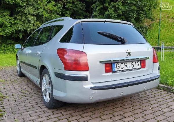 Pelēks Peugeot 407 2004 Alīta, ar dzinēja tilpumu 2.00 L un nobraukumu 300 tūkst. km par 1150 €, foto 7 vietnē AUTOMOTO.COM.LV