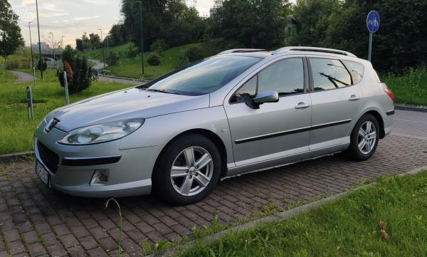 Pelēks Peugeot 407 2004 Alīta, ar dzinēja tilpumu 2.00 L un nobraukumu 300 tūkst. km par 1150 €, foto 9 vietnē AUTOMOTO.COM.LV