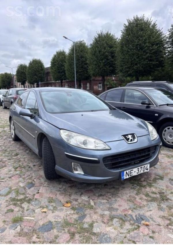Grey Peugeot 407 2004 in Liepaja, with an engine capacity of 2.00 L and mileage of 0 thousand km for 850 €, photo 8 on AUTOMOTO.COM.LV