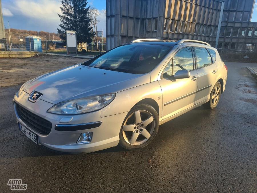Pelēks Peugeot 407 2005 Klaipėda, ar dzinēja tilpumu 3.00 L un nobraukumu 344 tūkst. km par 950 €, foto 1 vietnē AUTOMOTO.COM.LV