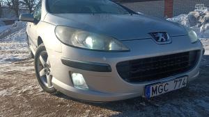Pelēks Peugeot 407 2005 Ariogala, ar dzinēja tilpumu 1.60 L un nobraukumu 262 tūkst. km par 1500 €, foto  vietnē AUTOMOTO.COM.LV