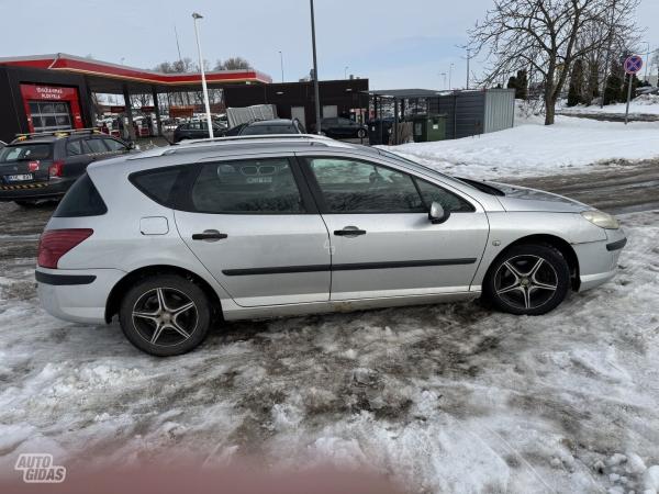 Grey Peugeot 407 2005 in Klaipeda, with an engine capacity of 1.60 L and mileage of 301 thousand km for 1000 €, photo 4 on AUTOMOTO.COM.LV