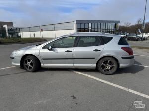 Grey Peugeot 407 2005 in Klaipeda, with an engine capacity of 1.60 L and mileage of 300 thousand km for 990 €, photo 8 on AUTOMOTO.COM.LV