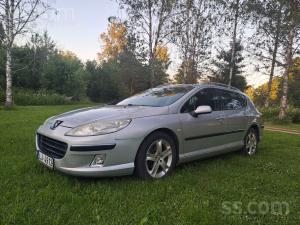 Grey Peugeot 407 2005 in Cesis, with an engine capacity of 2.00 L and mileage of 267 thousand km for 2450 €, photo  on AUTOMOTO.COM.LV