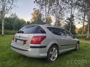 Grey Peugeot 407 2005 in Cesis, with an engine capacity of 2.00 L and mileage of 267 thousand km for 2450 €, photo 3 on AUTOMOTO.COM.LV
