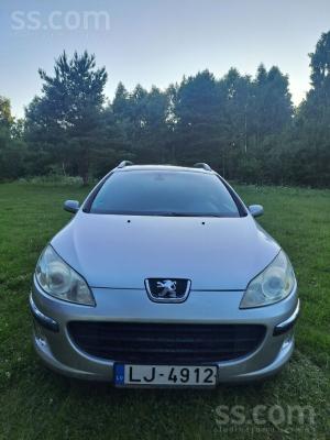 Grey Peugeot 407 2005 in Cesis, with an engine capacity of 2.00 L and mileage of 267 thousand km for 2450 €, photo 6 on AUTOMOTO.COM.LV