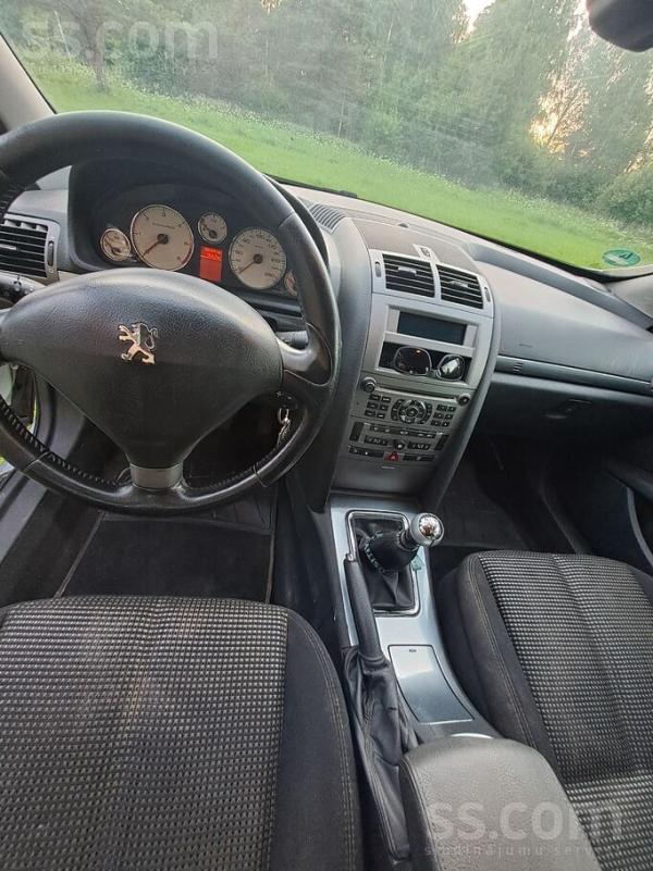 Pelēks Peugeot 407 2005 Cēsis, ar dzinēja tilpumu 2.00 L un nobraukumu 267 tūkst. km par 2450 €, foto 6 vietnē AUTOMOTO.COM.LV