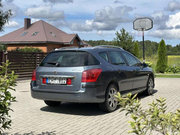 Серый Пежо 407 2005 в Гаргждай, объемом двигателя 2.00 л и пробегом 391 тыс. км за 1100 €, фото 3 на AUTOMOTO.COM.LV
