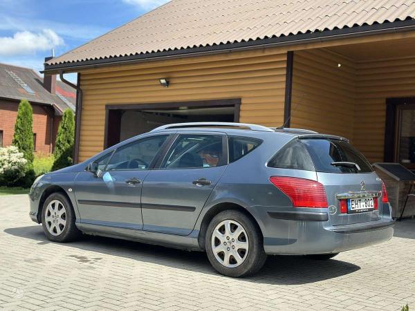 Серый Пежо 407 2005 в Гаргждай, объемом двигателя 2.00 л и пробегом 391 тыс. км за 1100 €, фото 10 на AUTOMOTO.COM.LV