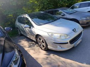 Pelēks Peugeot 407 2005 Viļņa, ar dzinēja tilpumu 2.00 L un nobraukumu 4 tūkst. km par 650 €, foto  vietnē AUTOMOTO.COM.LV