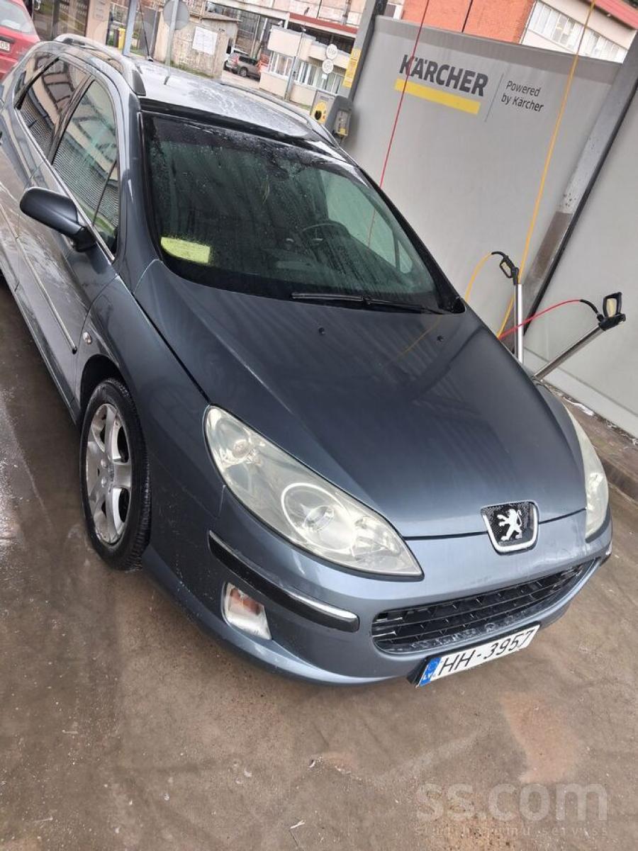 Pelēks Peugeot 407 2005 Liepāja, ar dzinēja tilpumu 2.00 L un nobraukumu 491 tūkst. km par 1000 €, foto 3 vietnē AUTOMOTO.COM.LV