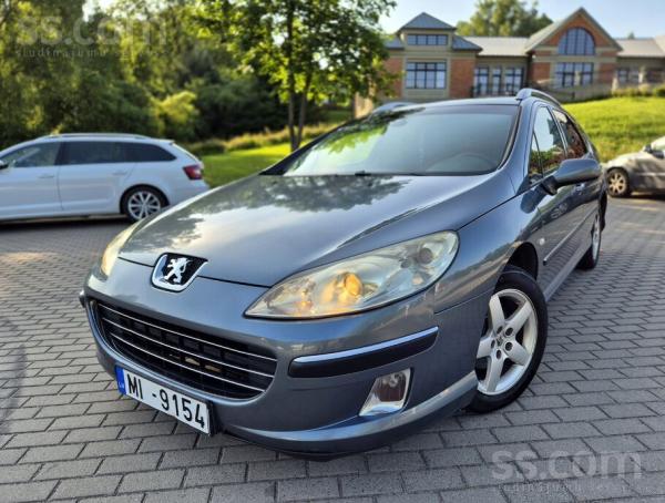 Grey Peugeot 407 2006 in Daugavpils, with an engine capacity of 1.60 L and mileage of 261 thousand km for 1650 €, photo 1 on AUTOMOTO.COM.LV
