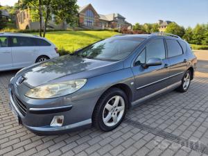 Grey Peugeot 407 2006 in Daugavpils, with an engine capacity of 1.60 L and mileage of 261 thousand km for 1650 €, photo 5 on AUTOMOTO.COM.LV