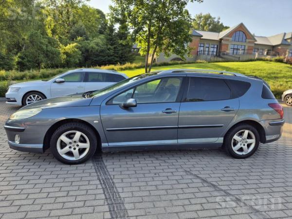 Grey Peugeot 407 2006 in Daugavpils, with an engine capacity of 1.60 L and mileage of 261 thousand km for 1650 €, photo 6 on AUTOMOTO.COM.LV