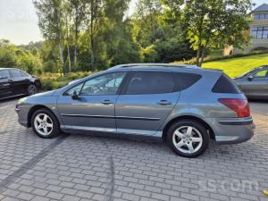 Grey Peugeot 407 2006 in Daugavpils, with an engine capacity of 1.60 L and mileage of 261 thousand km for 1650 €, photo 7 on AUTOMOTO.COM.LV