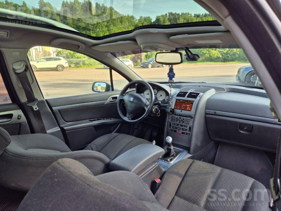Grey Peugeot 407 2006 in Daugavpils, with an engine capacity of 1.60 L and mileage of 261 thousand km for 1650 €, photo 14 on AUTOMOTO.COM.LV