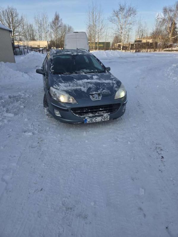 Grey Peugeot 407 2006 in Telschi, with an engine capacity of 2.00 L and mileage of 300 thousand km for 1200 €, photo 1 on AUTOMOTO.COM.LV