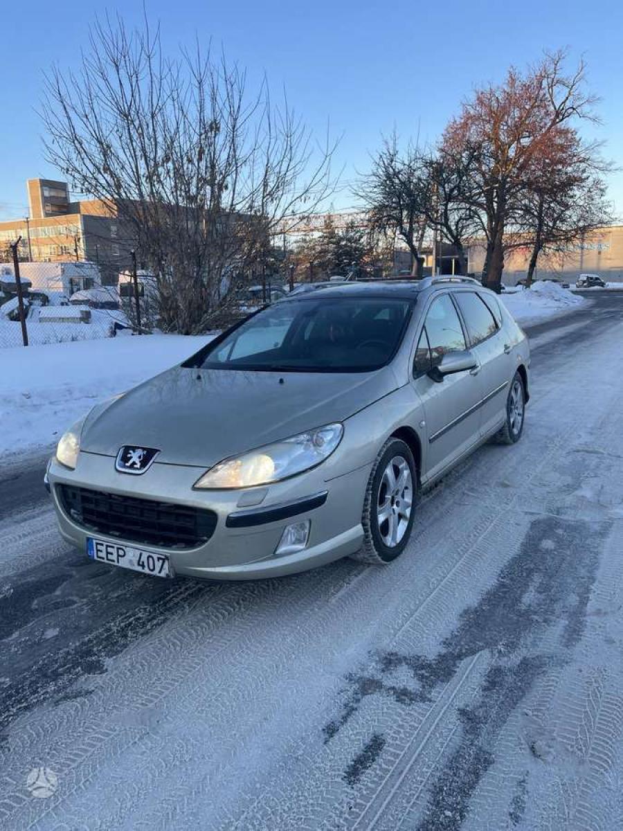 Grey Peugeot 407 2006 in Kaunas, with an engine capacity of 2.00 L and mileage of 221 thousand km for 1750 €, photo 1 on AUTOMOTO.COM.LV