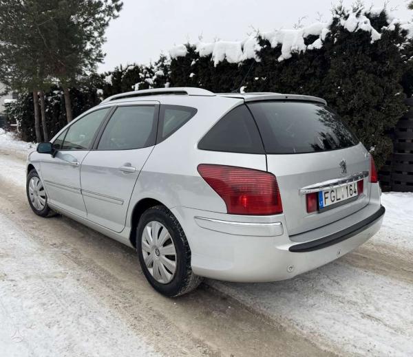 Pelēks Peugeot 407 2006 Viļņa, ar dzinēja tilpumu 2.00 L un nobraukumu 247 tūkst. km par 1150 €, foto 4 vietnē AUTOMOTO.COM.LV