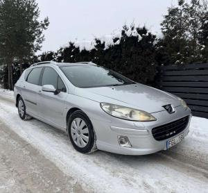 Pelēks Peugeot 407 2006 Viļņa, ar dzinēja tilpumu 2.00 L un nobraukumu 247 tūkst. km par 1000 €, foto 7 vietnē AUTOMOTO.COM.LV