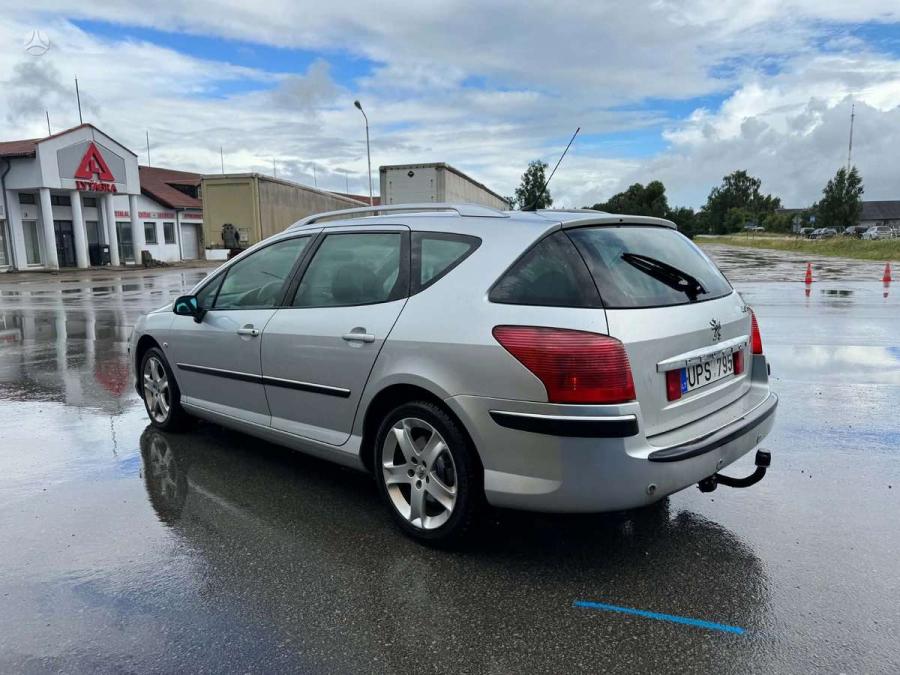 Grey Peugeot 407 2006 in Taurage, with an engine capacity of 2.00 L and mileage of 305 thousand km for 1280 €, photo 4 on AUTOMOTO.COM.LV