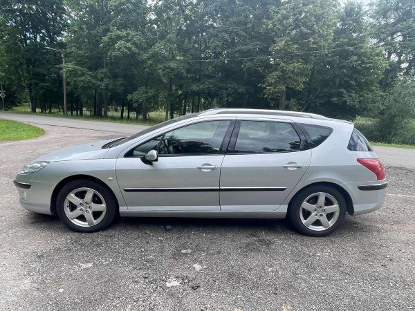 Grey Peugeot 407 2006 in Birzai, with an engine capacity of 2.00 L and mileage of 175 thousand km for 1200 €, photo 3 on AUTOMOTO.COM.LV