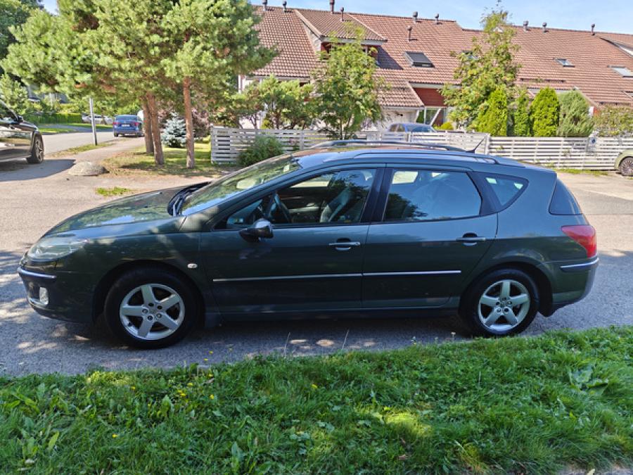 Pelēks Peugeot 407 2006 Tallina, ar dzinēja tilpumu 2.00 L un nobraukumu 108 tūkst. km par 2500 €, foto 5 vietnē AUTOMOTO.COM.LV