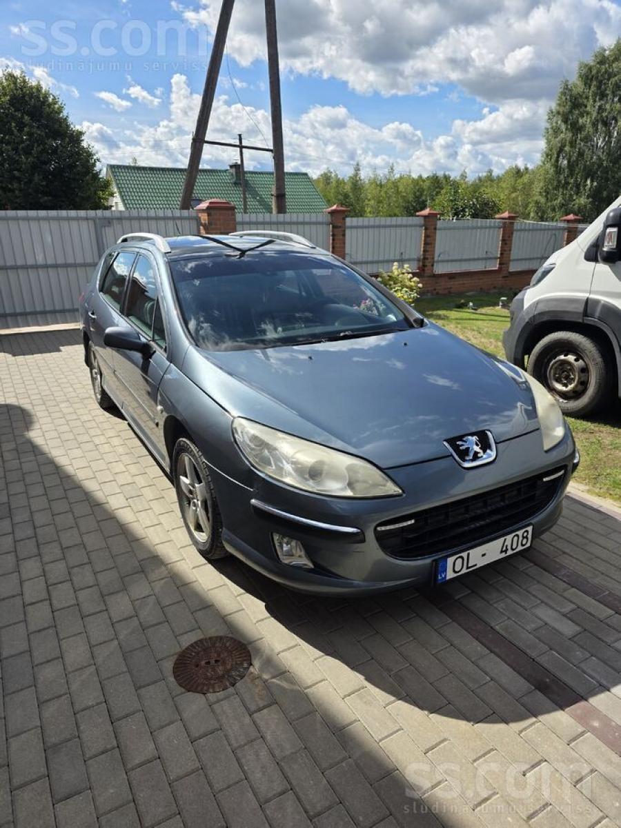 Серый Пежо 407 2006 в Даугавпилс, объемом двигателя 1.60 л и пробегом 312 тыс. км за 1650 €, фото 5 на AUTOMOTO.COM.LV