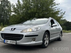Grey Peugeot 407 2007 in Riga, with an engine capacity of 2.00 L and mileage of 240 thousand km for 1000 €, photo 1 on AUTOMOTO.COM.LV