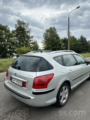 Grey Peugeot 407 2007 in Riga, with an engine capacity of 2.00 L and mileage of 240 thousand km for 1000 €, photo 3 on AUTOMOTO.COM.LV