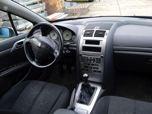 Pelēks Peugeot 407 2007 Viļņa, ar dzinēja tilpumu 1.56 L un nobraukumu 233 tūkst. km par 700 €, foto 3 vietnē AUTOMOTO.COM.LV