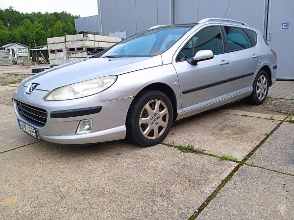 Pelēks Peugeot 407 2007 Viļņa, ar dzinēja tilpumu 1.56 L un nobraukumu 233 tūkst. km par 700 €, foto 9 vietnē AUTOMOTO.COM.LV