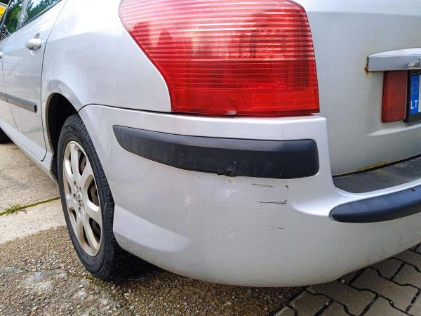 Pelēks Peugeot 407 2007 Viļņa, ar dzinēja tilpumu 1.56 L un nobraukumu 233 tūkst. km par 700 €, foto 10 vietnē AUTOMOTO.COM.LV