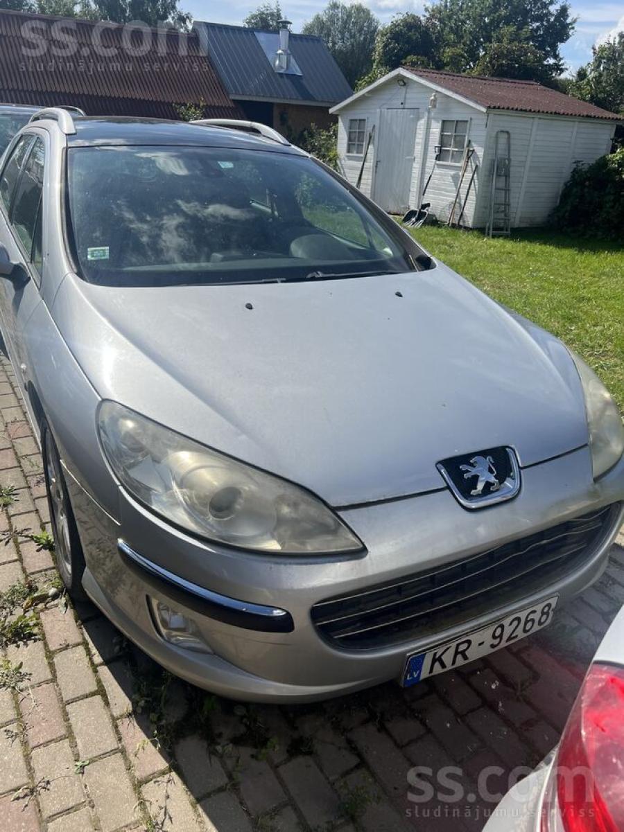 Pelēks Peugeot 407 2007 Rīga, ar dzinēja tilpumu 2.00 L un nobraukumu 375 tūkst. km par 600 €, foto 1 vietnē AUTOMOTO.COM.LV