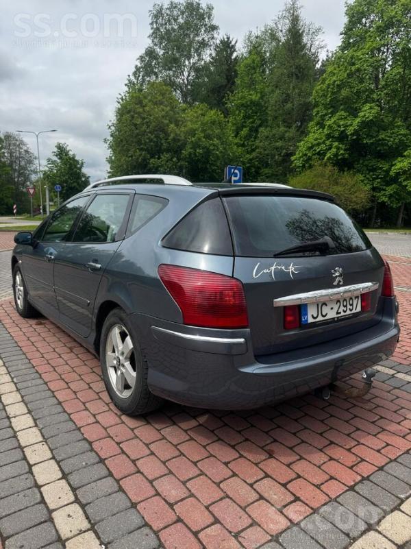 Pelēks Peugeot 407 2008 Rīga, ar dzinēja tilpumu 2.00 L un nobraukumu 388 tūkst. km par 1550 €, foto 3 vietnē AUTOMOTO.COM.LV