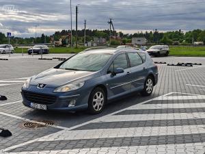 Pelēks Peugeot 407 2008 Kauņa, ar dzinēja tilpumu 1.60 L un nobraukumu 373 tūkst. km par 1200 €, foto  vietnē AUTOMOTO.COM.LV