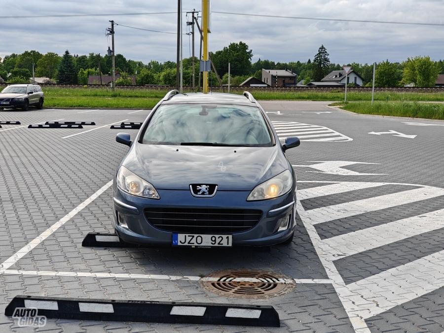 Pelēks Peugeot 407 2008 Kauņa, ar dzinēja tilpumu 1.60 L un nobraukumu 373 tūkst. km par 1200 €, foto 3 vietnē AUTOMOTO.COM.LV