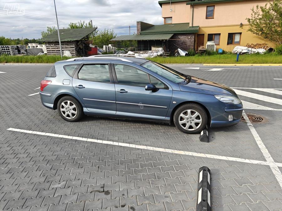 Pelēks Peugeot 407 2008 Kauņa, ar dzinēja tilpumu 1.60 L un nobraukumu 373 tūkst. km par 1200 €, foto 5 vietnē AUTOMOTO.COM.LV