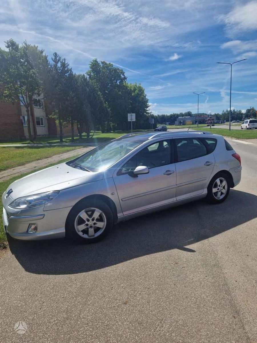 Pelēks Peugeot 407 2008 Kauņa, ar dzinēja tilpumu 2.00 L un nobraukumu 201 tūkst. km par 1000 €, foto 5 vietnē AUTOMOTO.COM.LV