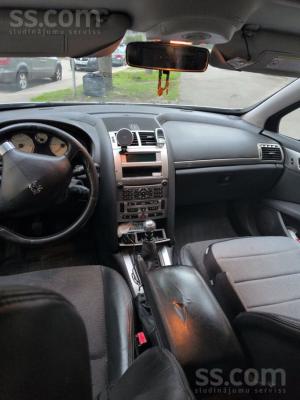 Pelēks Peugeot 407 2008 Rīga, ar dzinēja tilpumu 2.00 L un nobraukumu 224 tūkst. km par 1000 €, foto 6 vietnē AUTOMOTO.COM.LV
