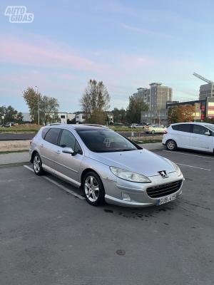 Grey Peugeot 407 2008 in Kaunas, with an engine capacity of 2.20 L and mileage of 362 thousand km for 550 €, photo  on AUTOMOTO.COM.LV