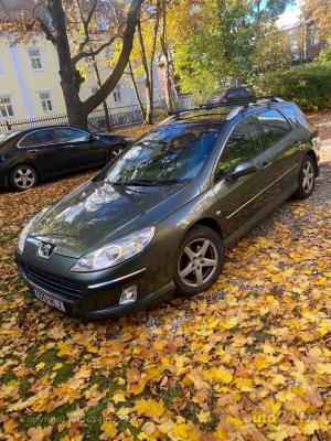 Pelēks Peugeot 407 2009 Tallina, ar dzinēja tilpumu 2.00 L un nobraukumu 142 tūkst. km par 2400 €, foto  vietnē AUTOMOTO.COM.LV