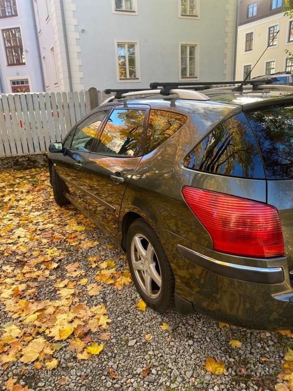 Pelēks Peugeot 407 2009 Tallina, ar dzinēja tilpumu 2.00 L un nobraukumu 142 tūkst. km par 2400 €, foto 6 vietnē AUTOMOTO.COM.LV